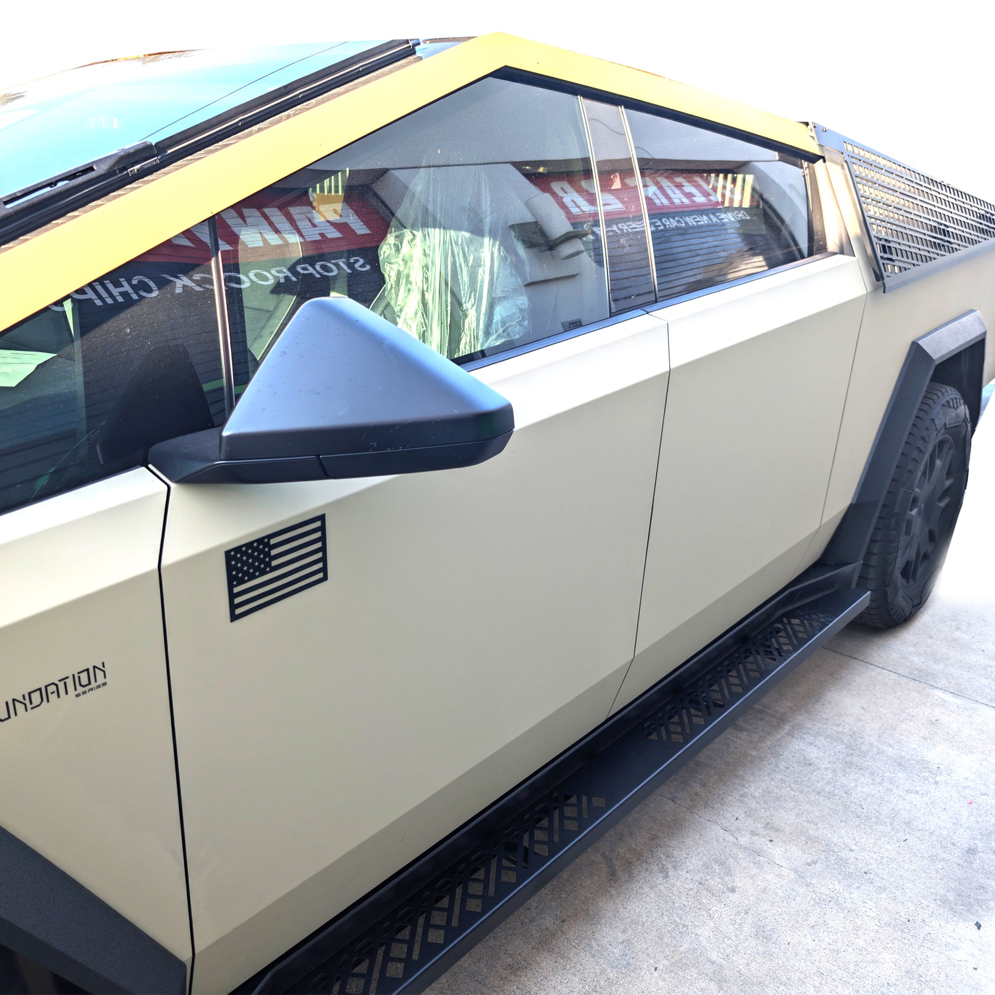 Tesla Cybertruck Running Boards | Heavy-Duty Side Steps for Easy Access